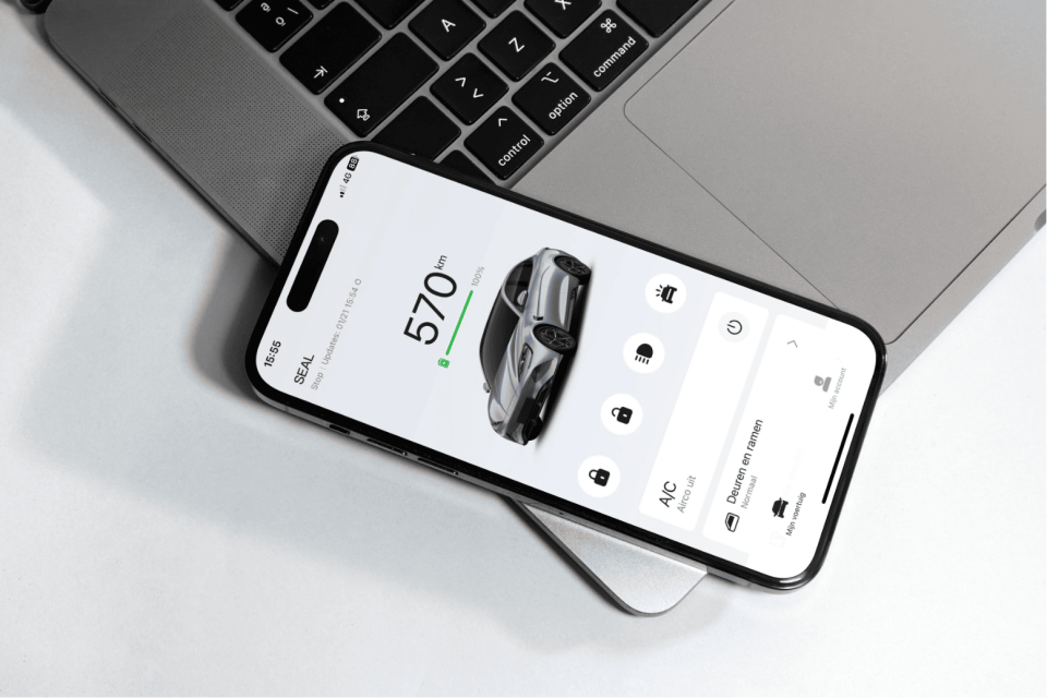 BYD App – Altijd verbonden met jouw auto - Louwman BYD